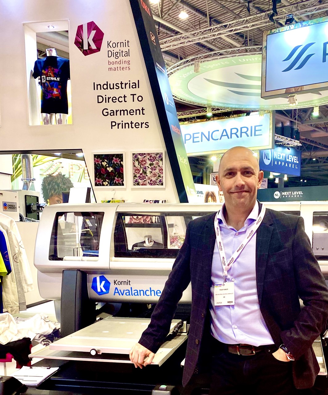 Phil Oakley joins Kornit - Digital Printer