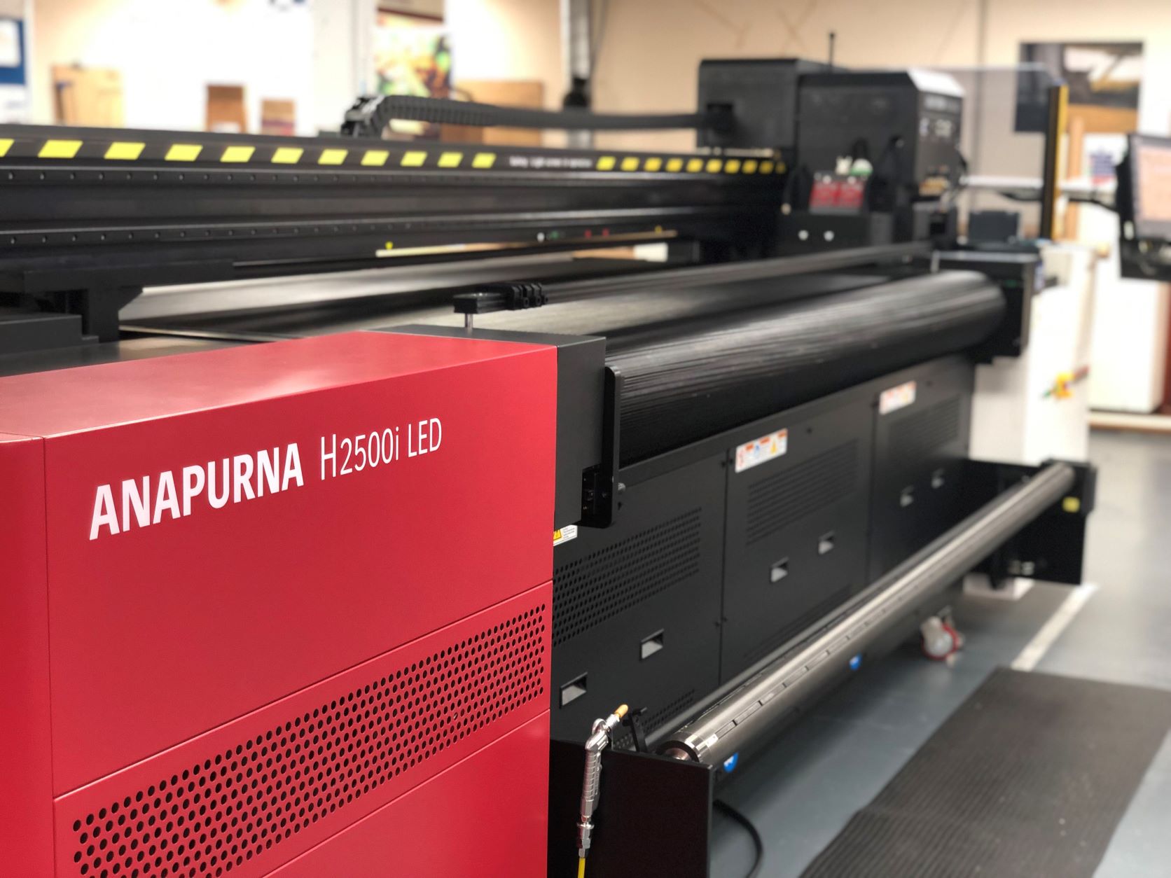 House of Flags salutes Agfa Anapurna - Digital Printer