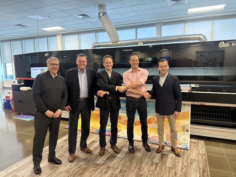 Agfa and EFI forge strategic wide-format partnership - Digital Printer