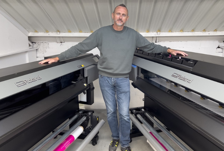 SOS replace fire-damaged Roland machines - Digital Printer