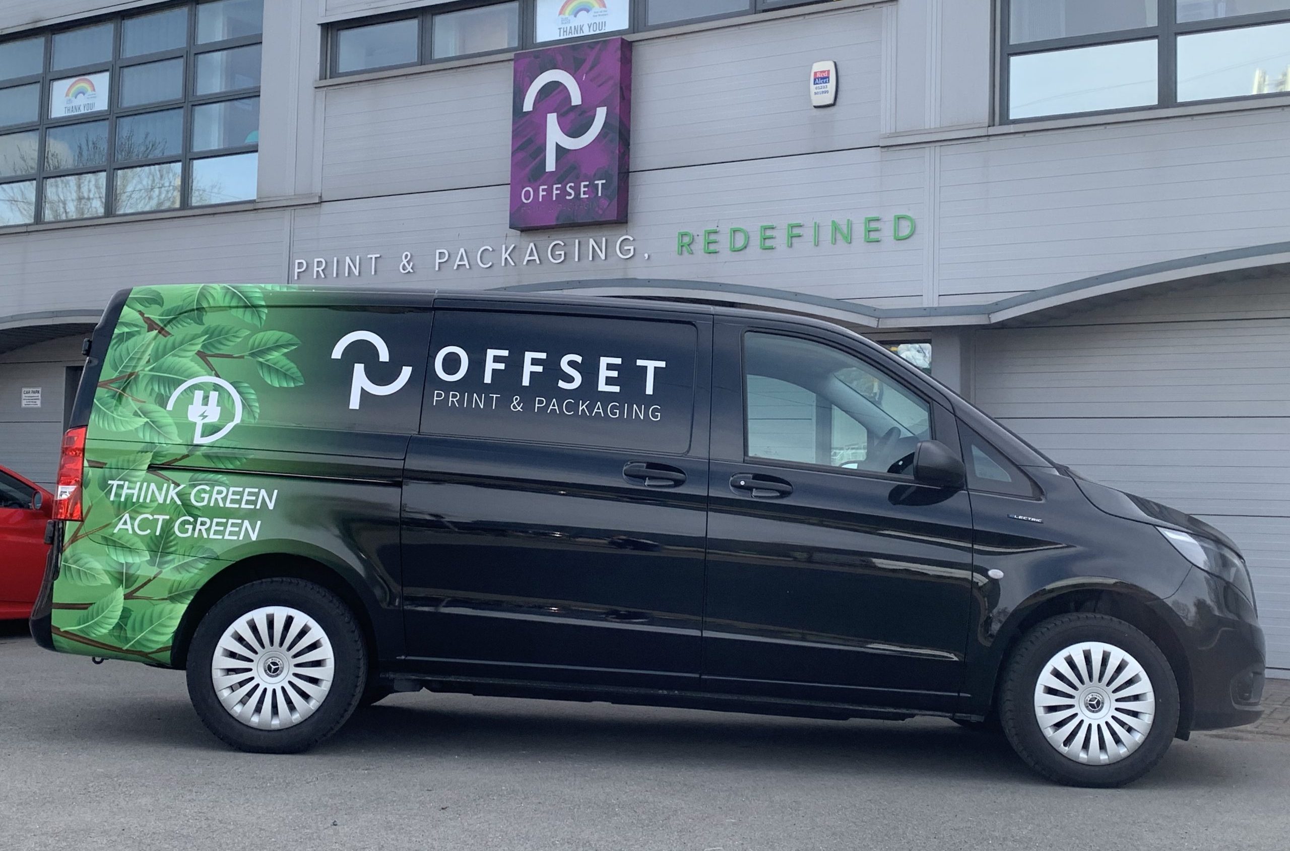 Offset Print and Packaging adds spark with electric van - Digital Printer