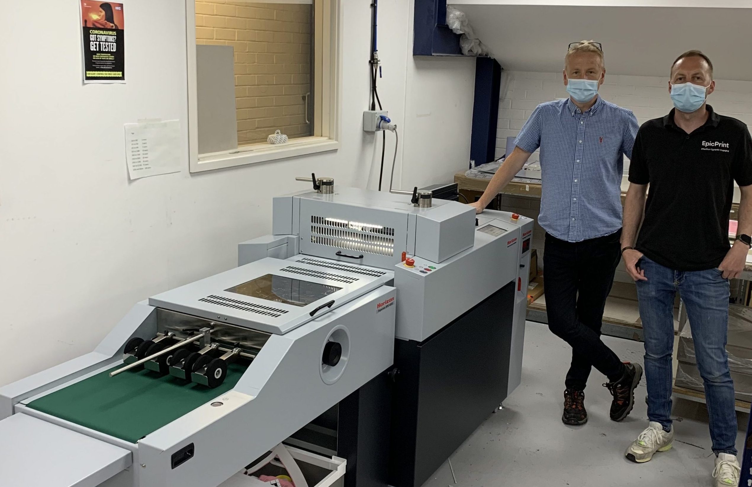 Epic Print cuts response time with Horizon RD-4055 - Digital Printer