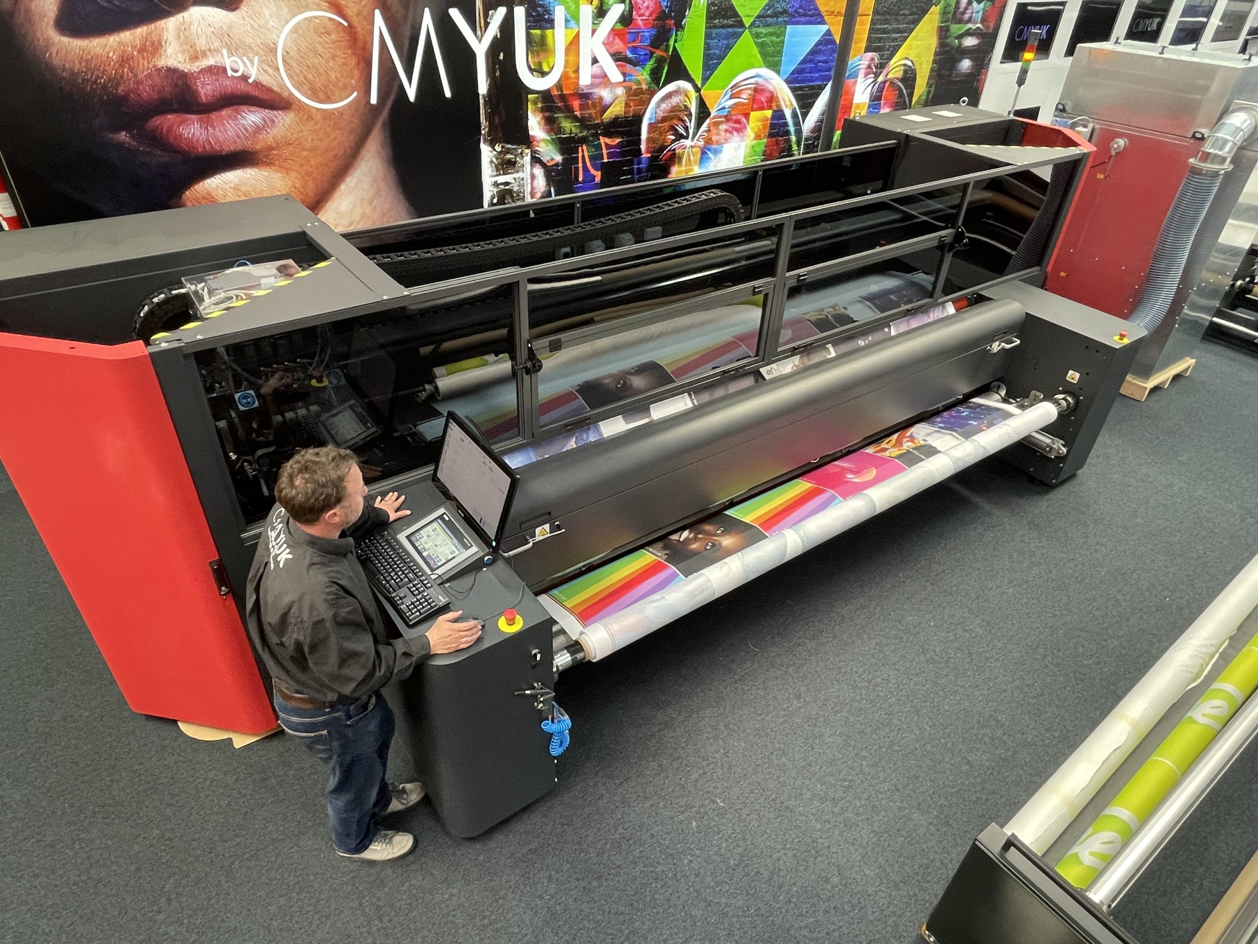 CMYUK shines spotlight on EFI textile printers - Digital Printer
