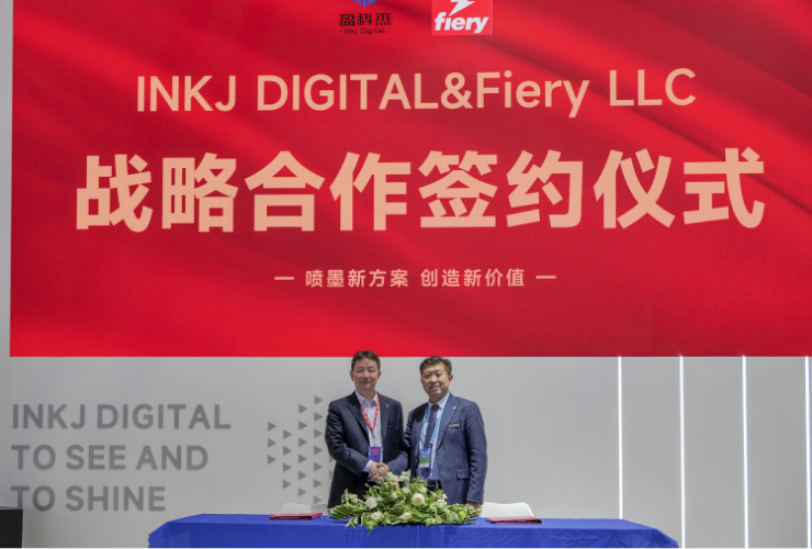 Fiery and INKJ sign DFE agreement - Digital Printer