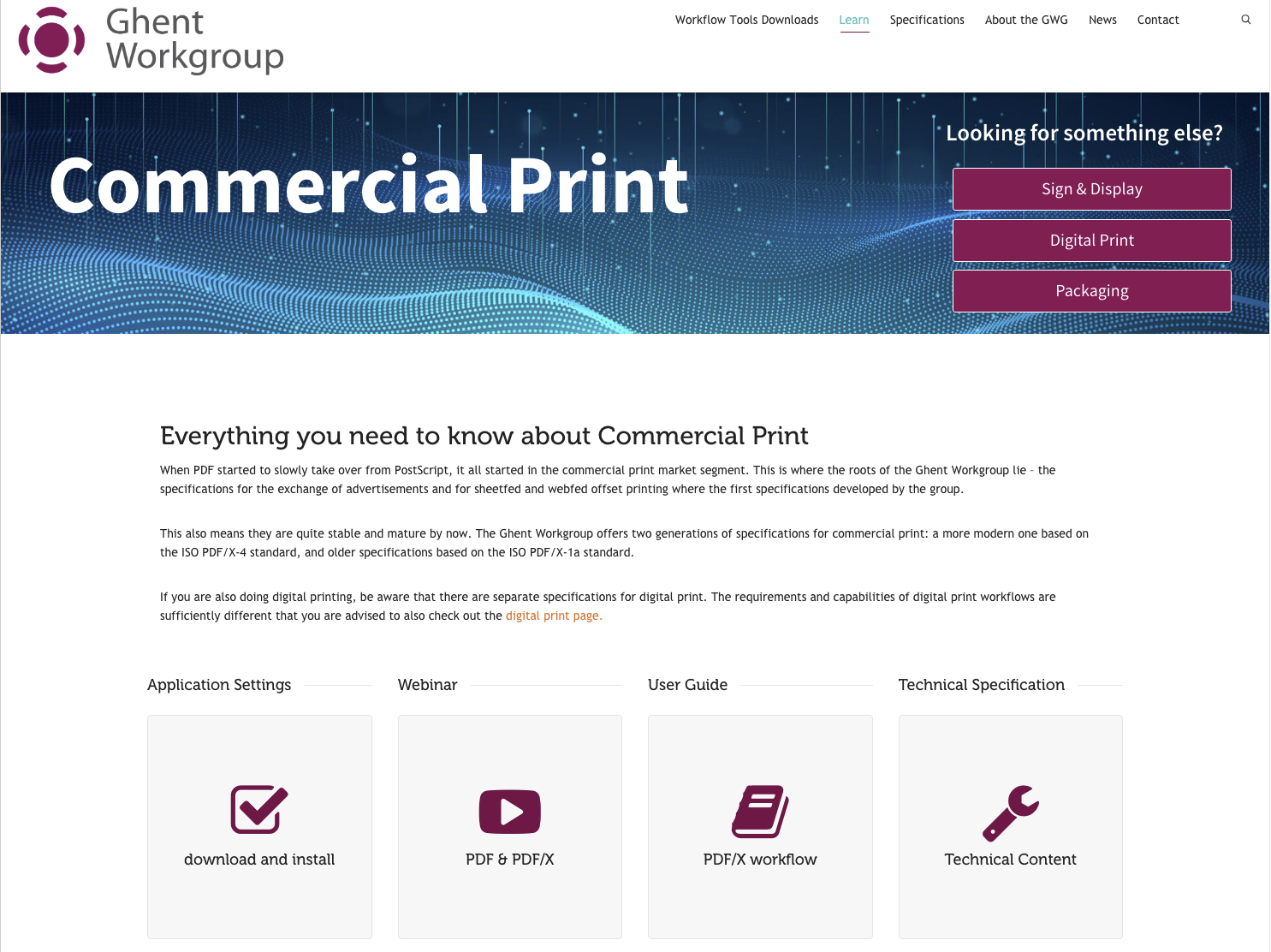 GWG creates commercial print destination - Digital Printer