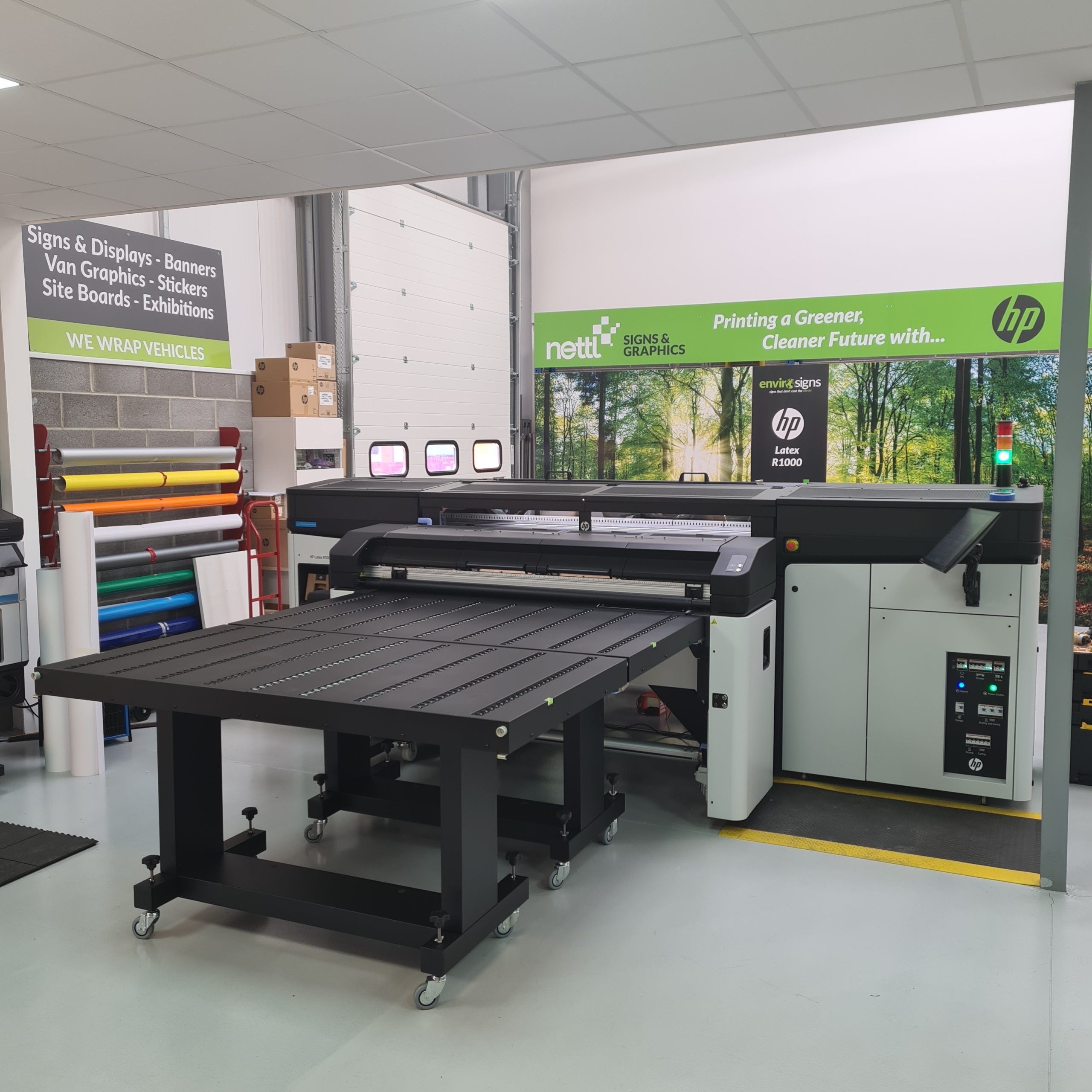 Digiprint Nettl launches green range with HP hybrid - Digital Printer