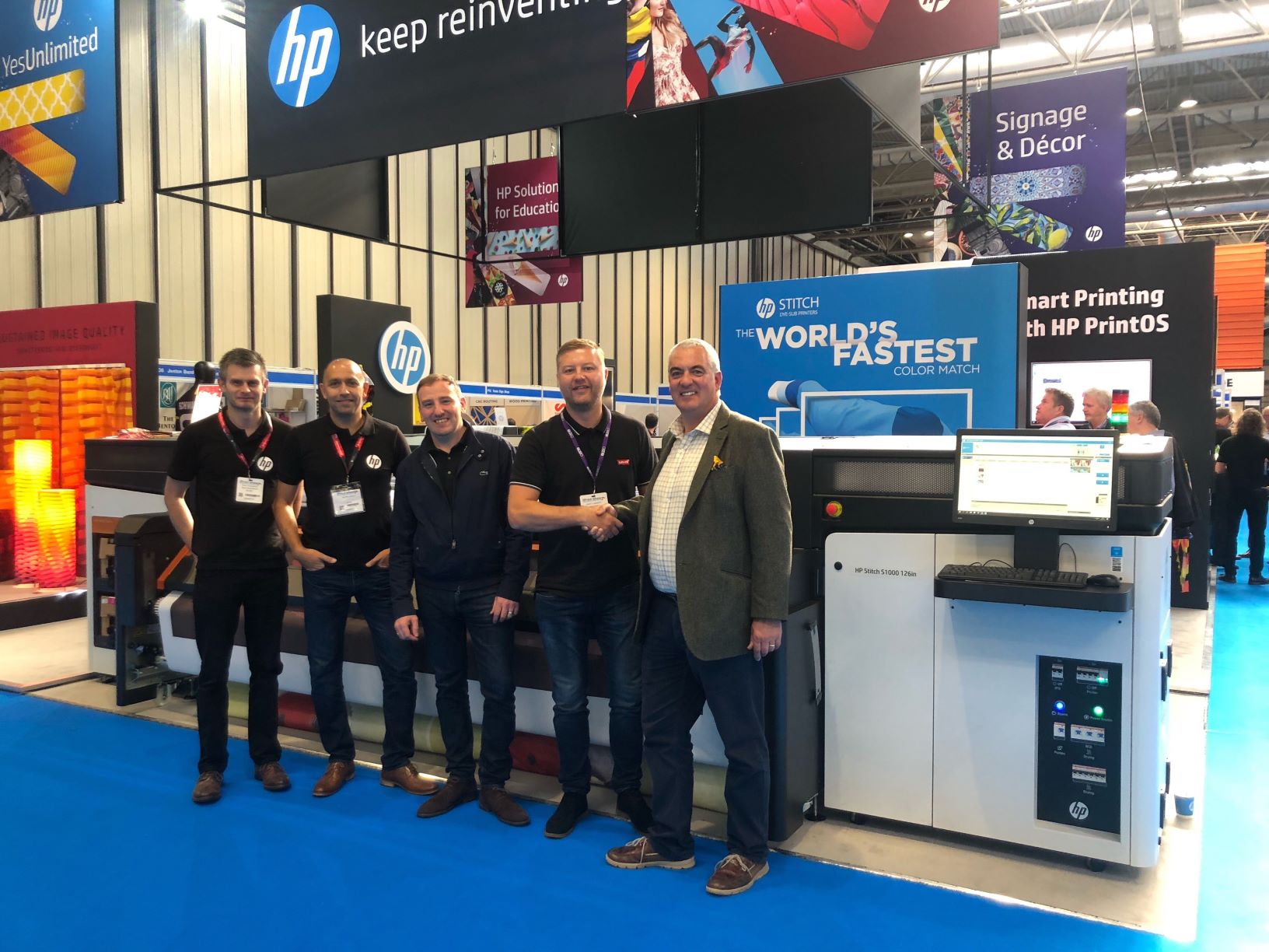 Manchester Print Services takes a Stitch in time - Digital Printer