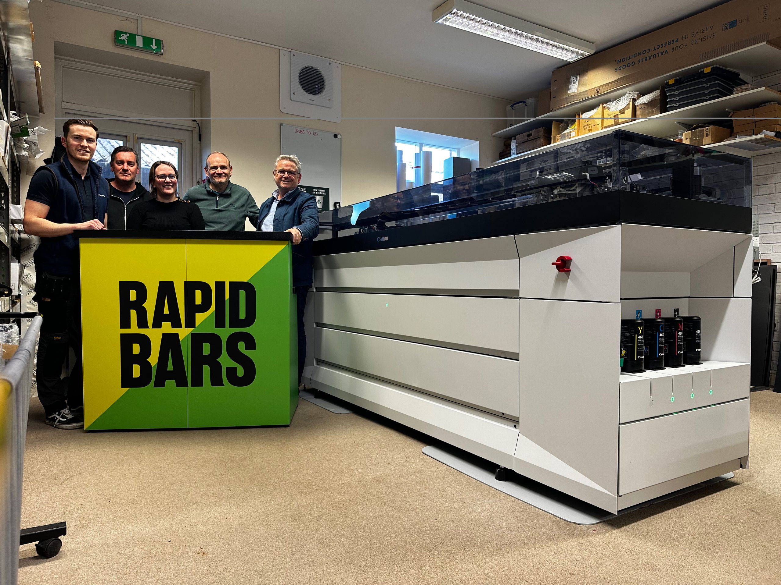 Image-Corporate takes Canon Colorado 1630 - Digital Printer