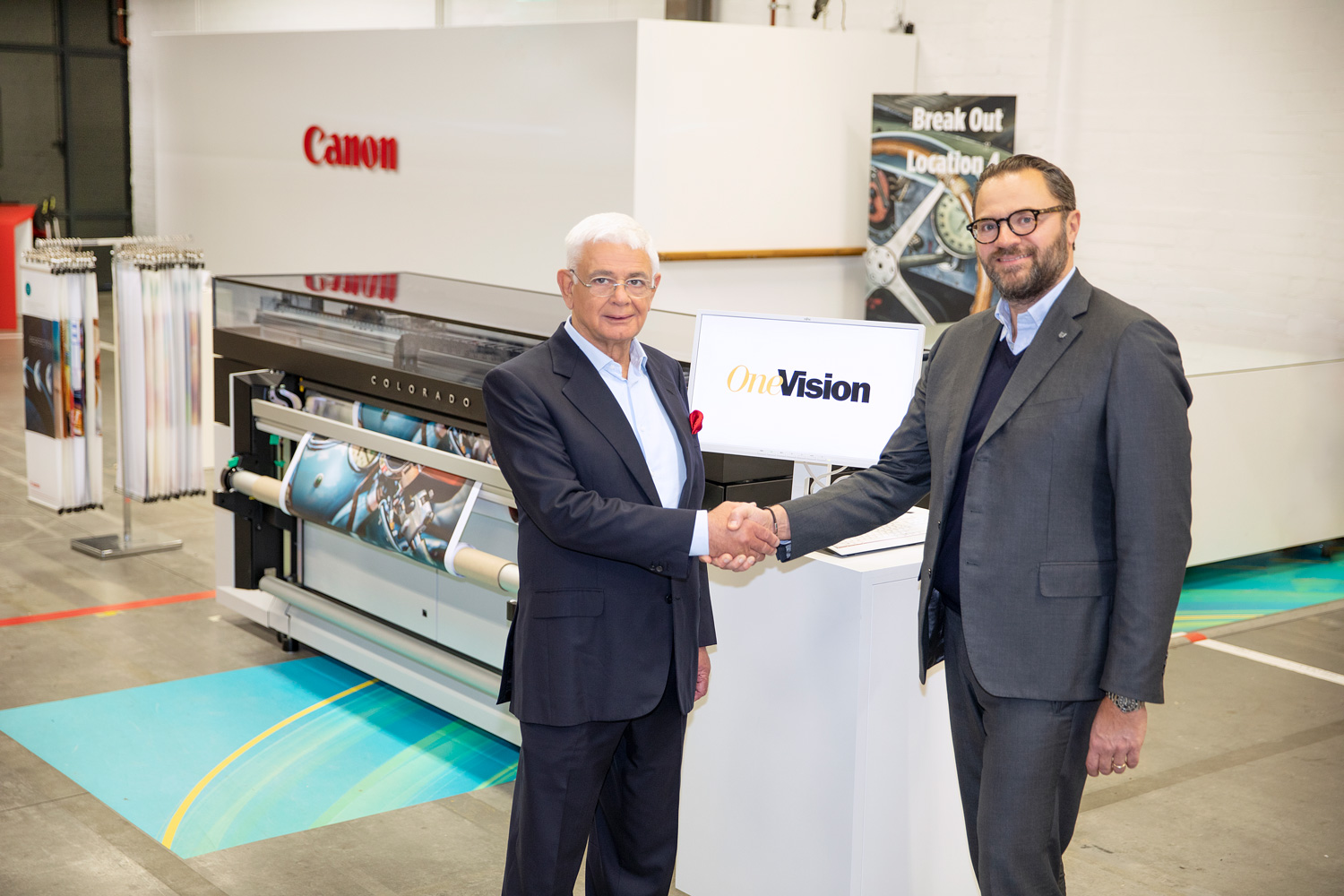 Canon and OneVision partner for wide-format workflow - Digital Printer