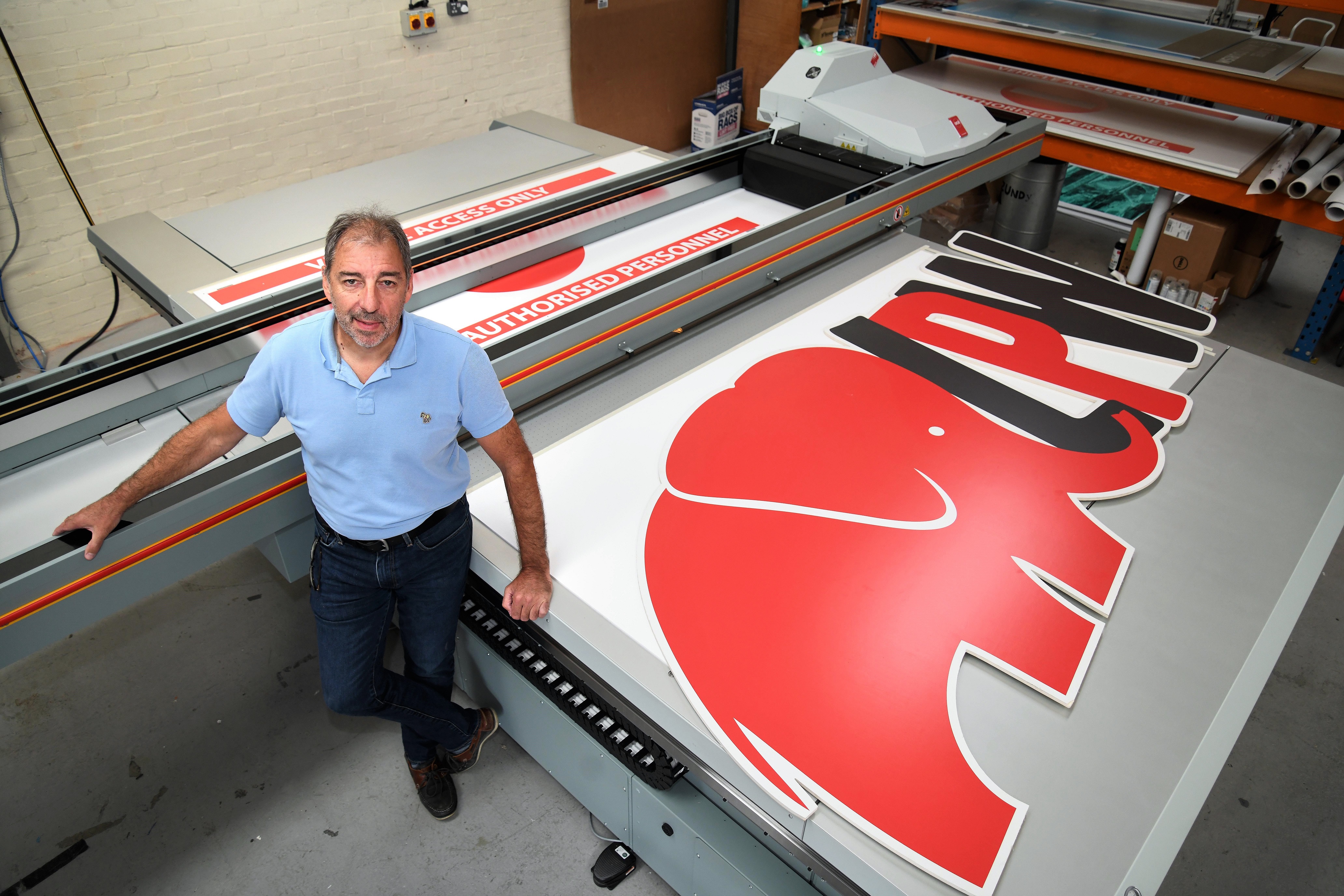 Large investment by Large Print Works - Digital Printer