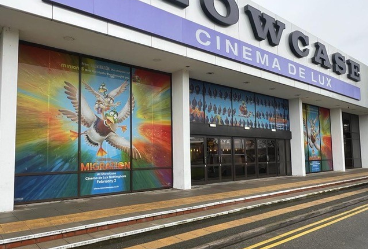 Hollywood Monster's eco-signage gets screen debut at Nottingham cinema ...