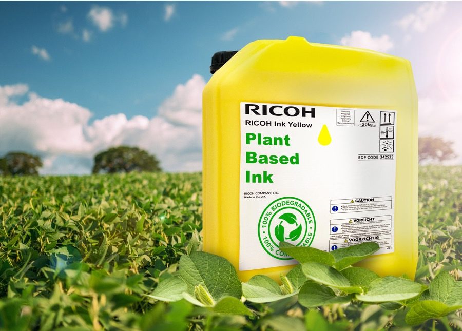 Ricoh unveils plant-based ink - Digital Printer