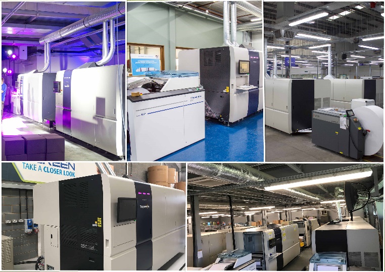 Century of sales for Screen - Digital Printer