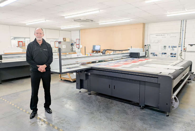 Signwaves installs swissQprint flatbed duo - Digital Printer