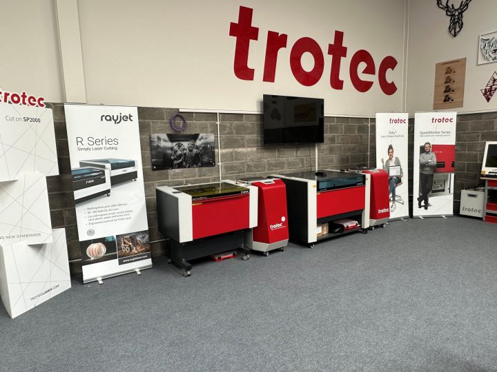 Trotec opens new laser demo room in Edinburgh - Digital Printer