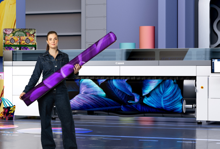 Canon introduces new series of 3.4m printers - Digital Printer