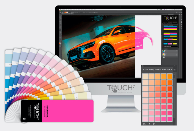 Touch7 turns drupa 2024 neon - Digital Printer