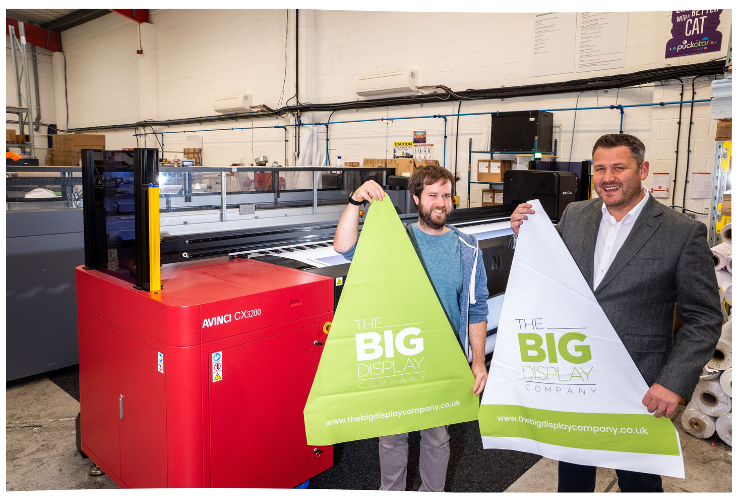 The Big Display Company triples throughput with Agfa - Digital Printer