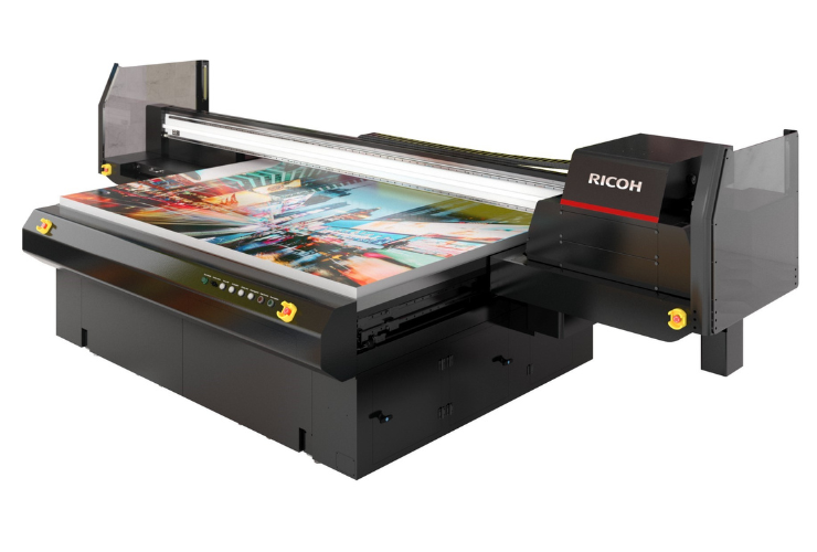 Ricoh releases software updates for UV flatbed printers - Digital Printer