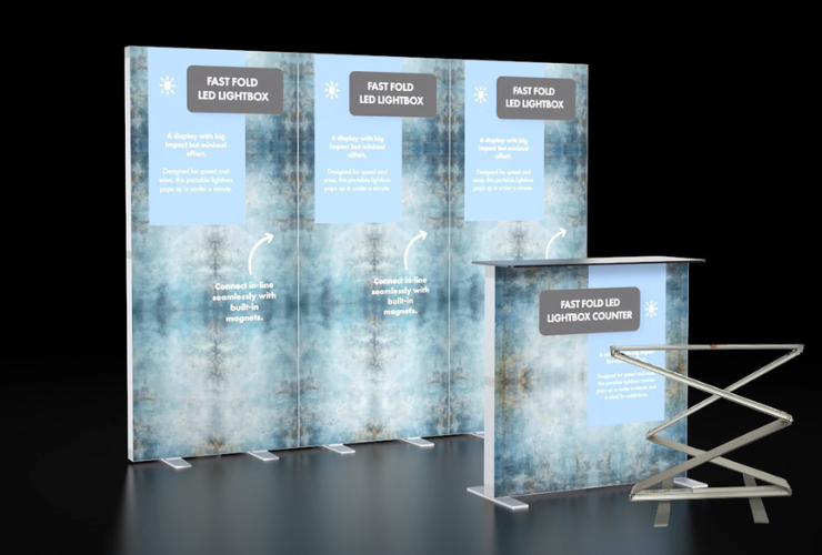 Very Displays launches Fast-Fold LED Lightbox range - Digital Printer
