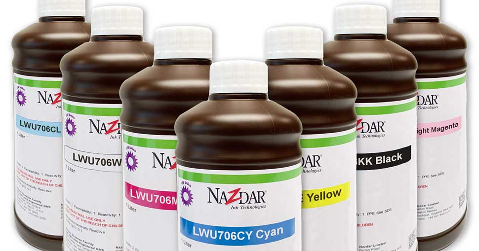 Nazdar launches 706 Series UV-LED inkjet inks - Digital Printer
