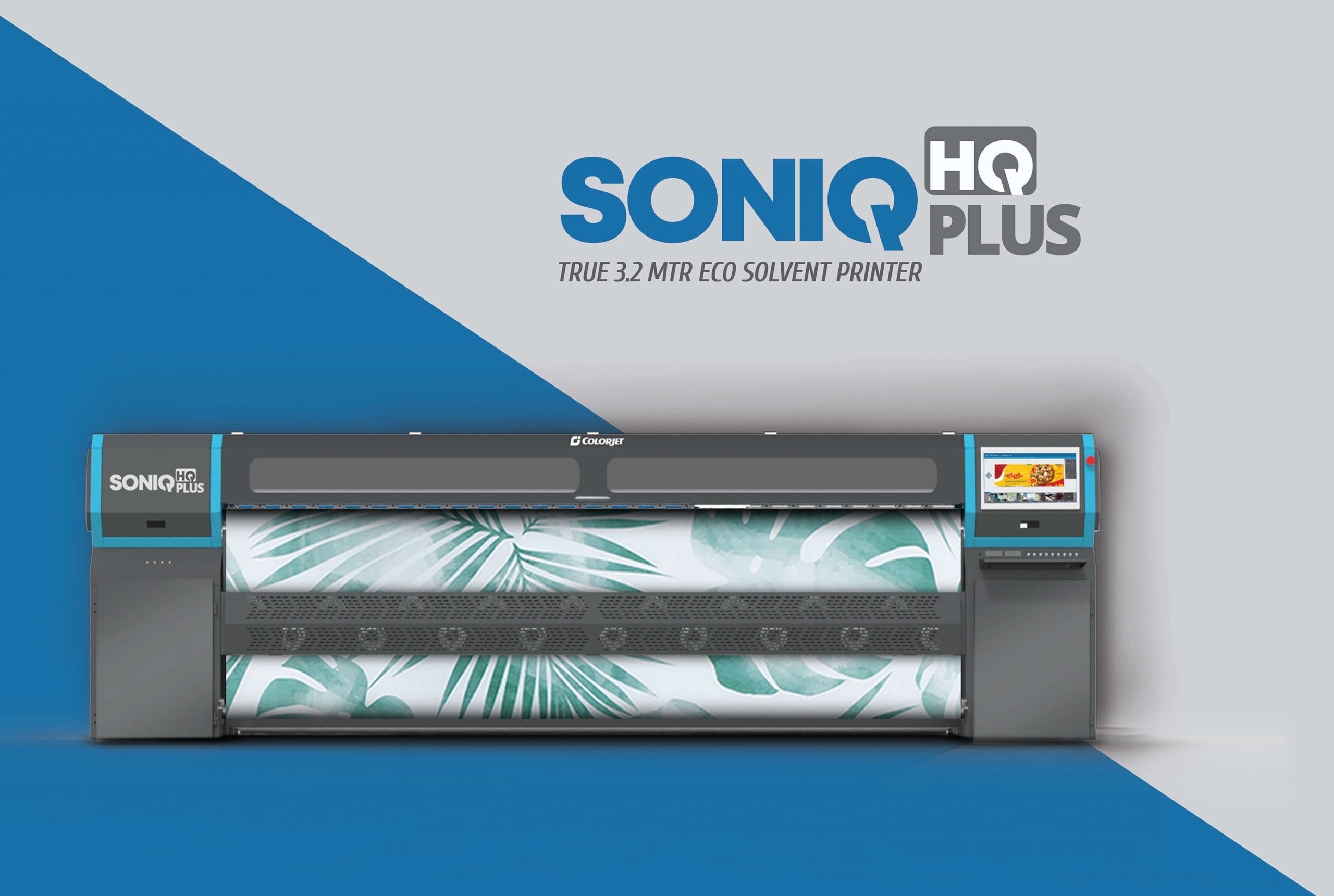 ColorJet India launches Soniq HQ Plus - Digital Printer
