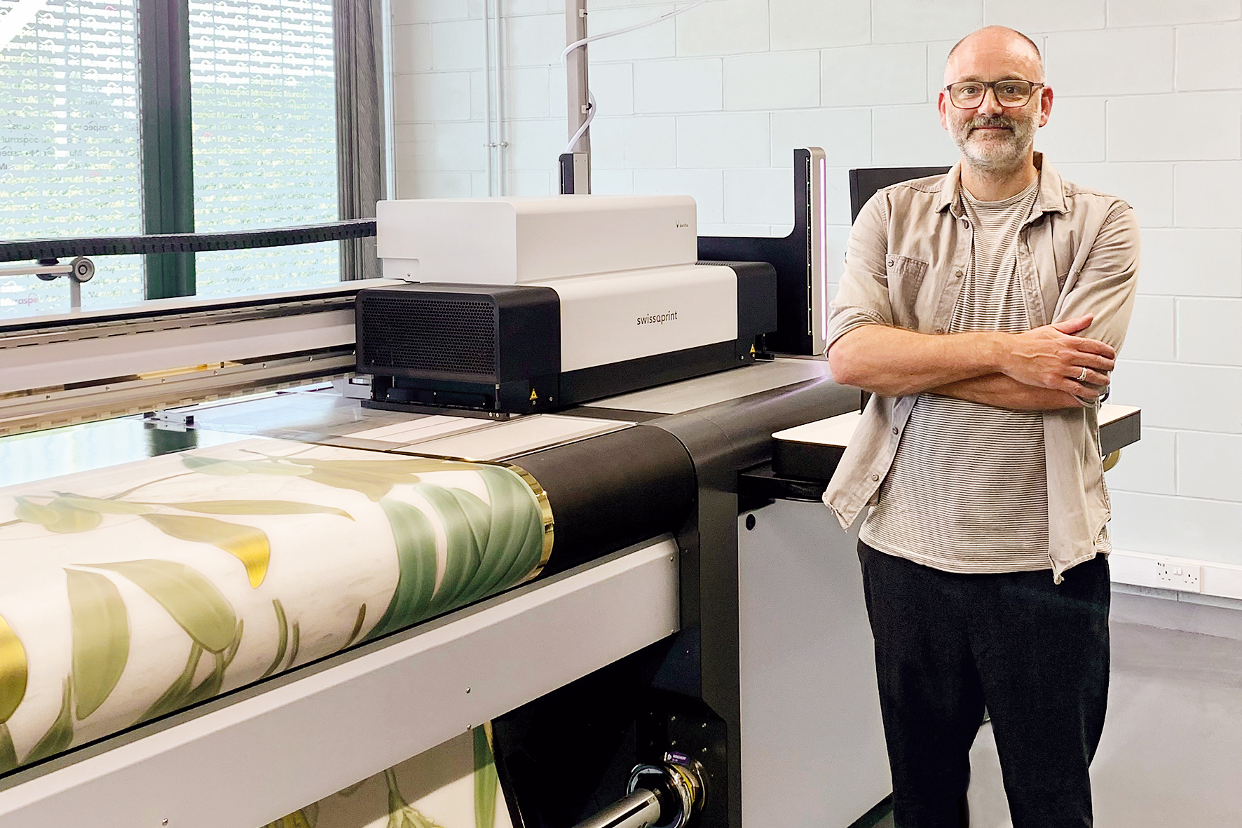 First UK Karibu goes to Muraspec Wallcoverings - Digital Printer