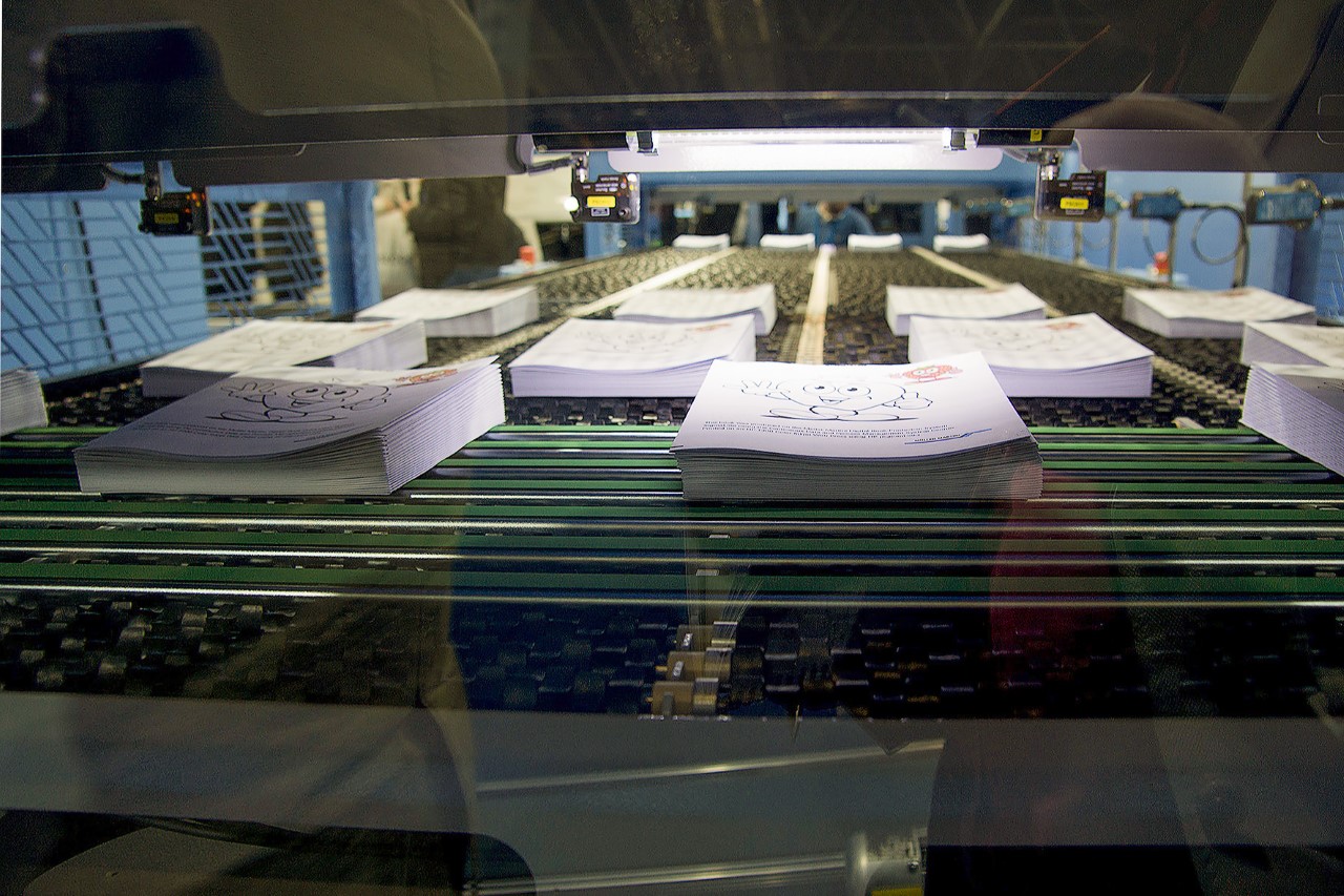 Getting stuck in - Digital Printer